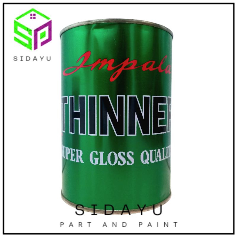 Jual Thinner Thiner Cat Impala ND Super 1Liter | Shopee Indonesia