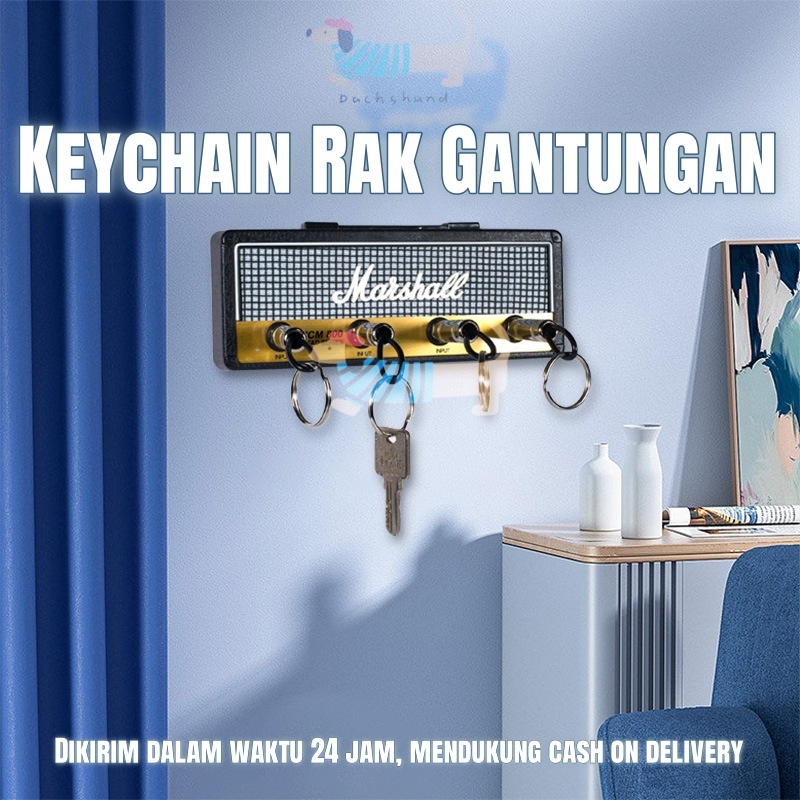 Jual Keychain Rak Gantungan kunci desain kreatif kunci audio model ...