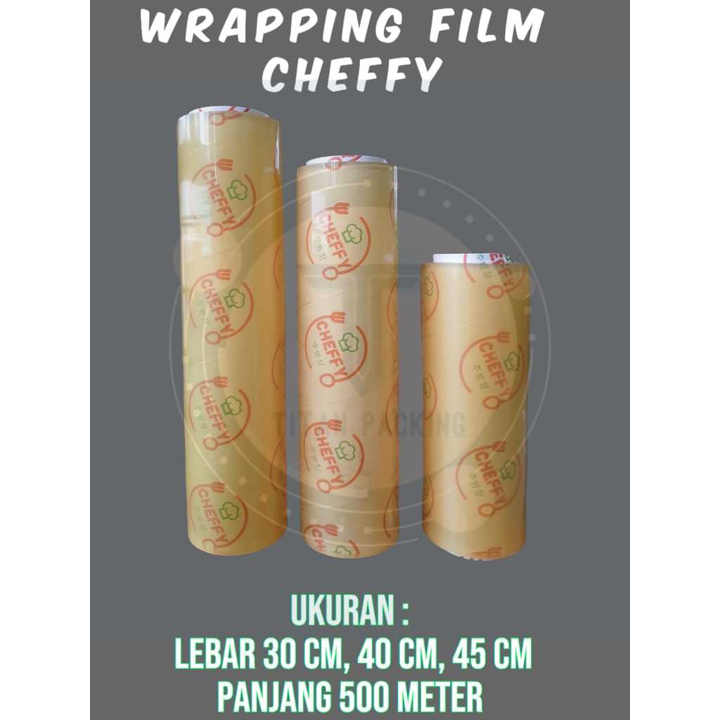 Jual WRAPPING FILM CHEFFY / WRAPPING ROLL CHEFFY / WRAPPING MAKANAN ...