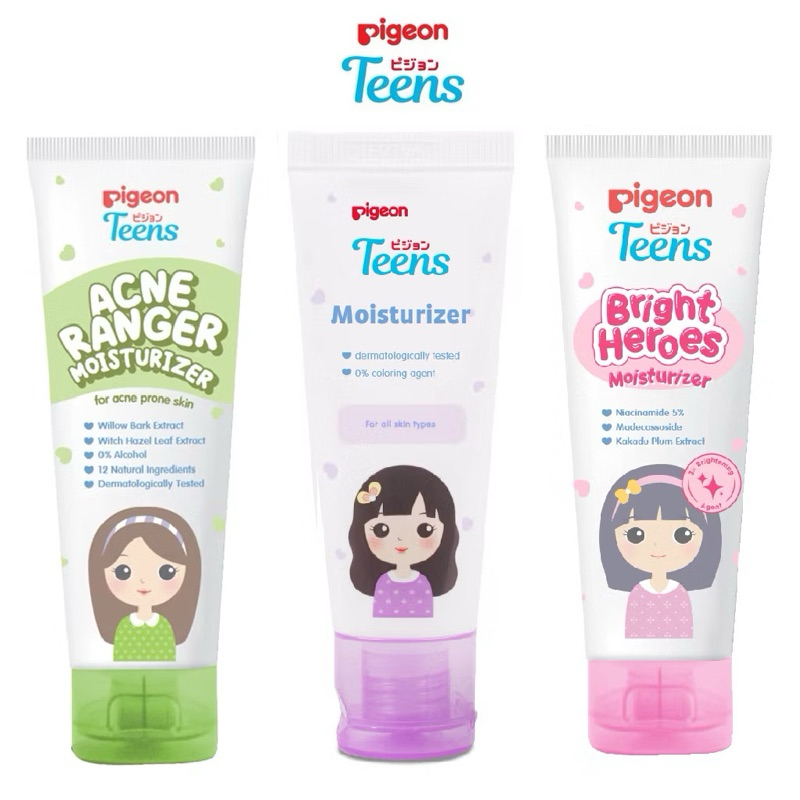 Jual JENCY- Pigeon Teen Moisturizer | Moist untuk Remaja | Untuk Semua ...