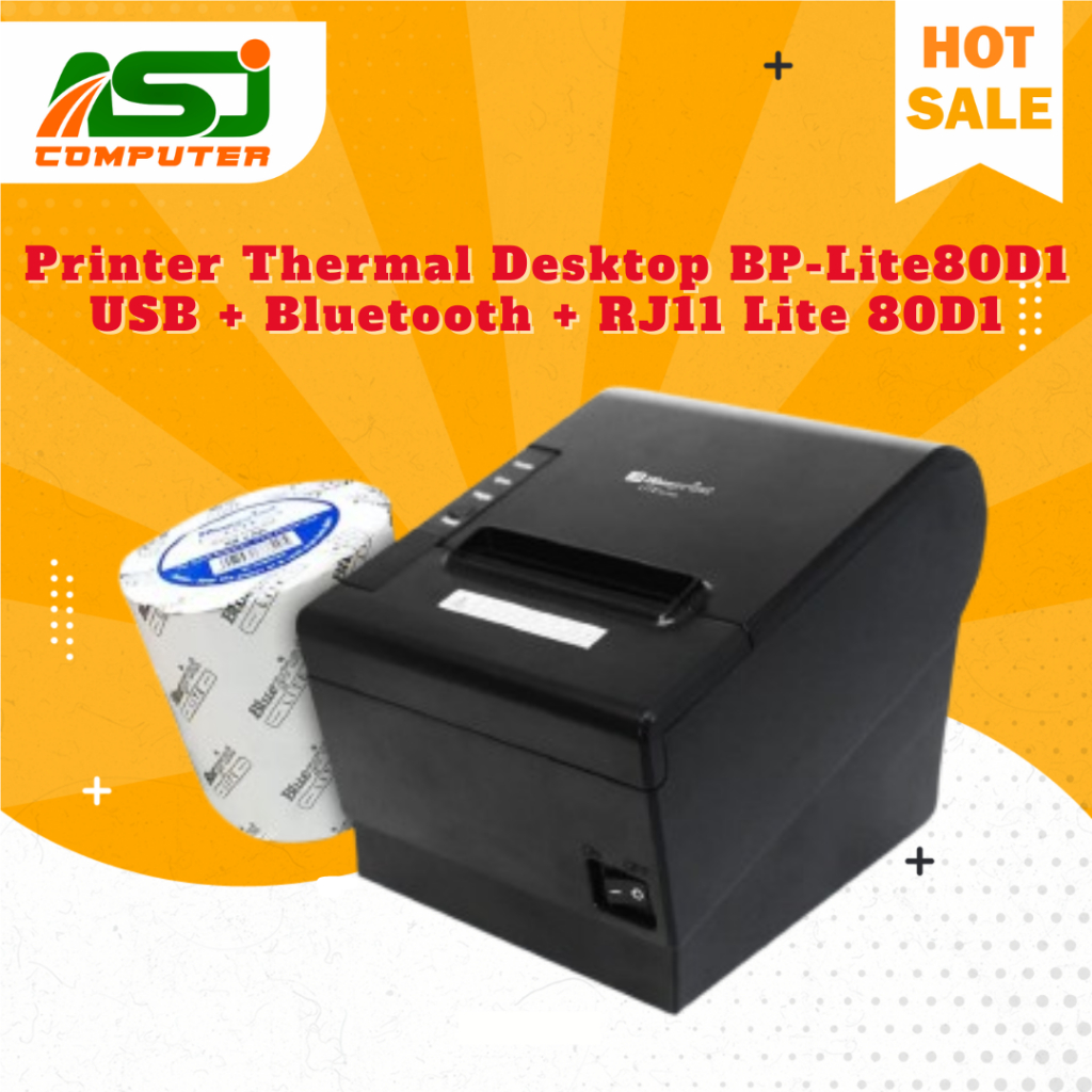 Jual Printer Thermal Desktop BP-Lite80D1 USB + Bluetooth + RJ11 Lite ...