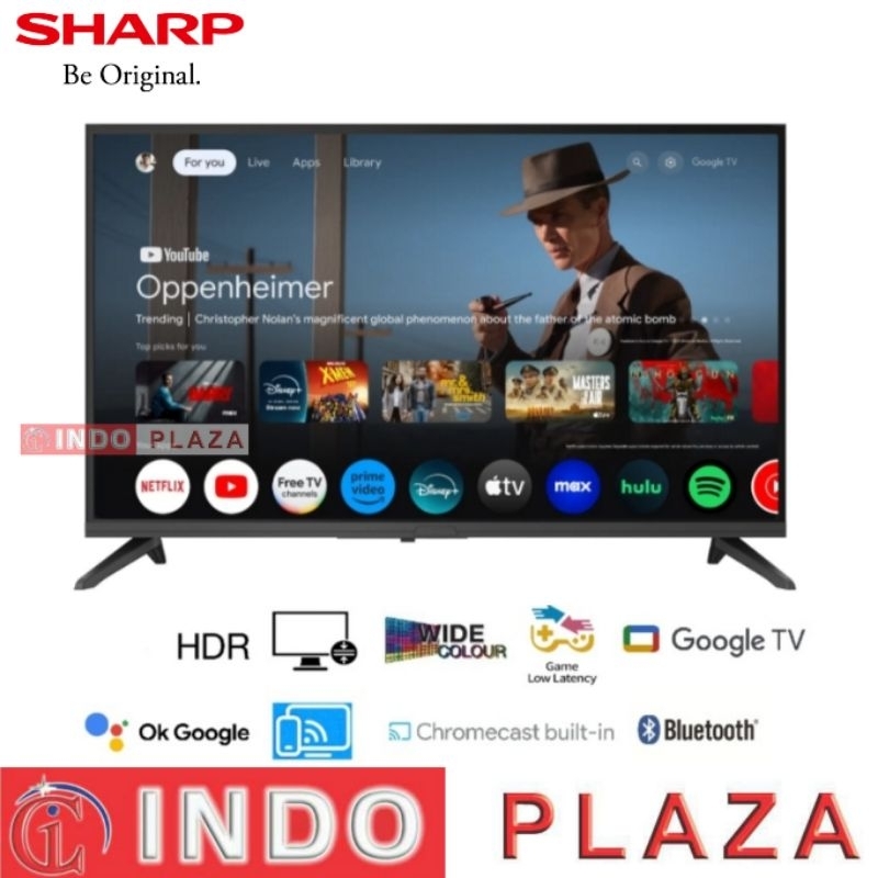 Jual TV SHARP 43 FHD GOOGLE TV 2T-C43GH3000i | Shopee Indonesia