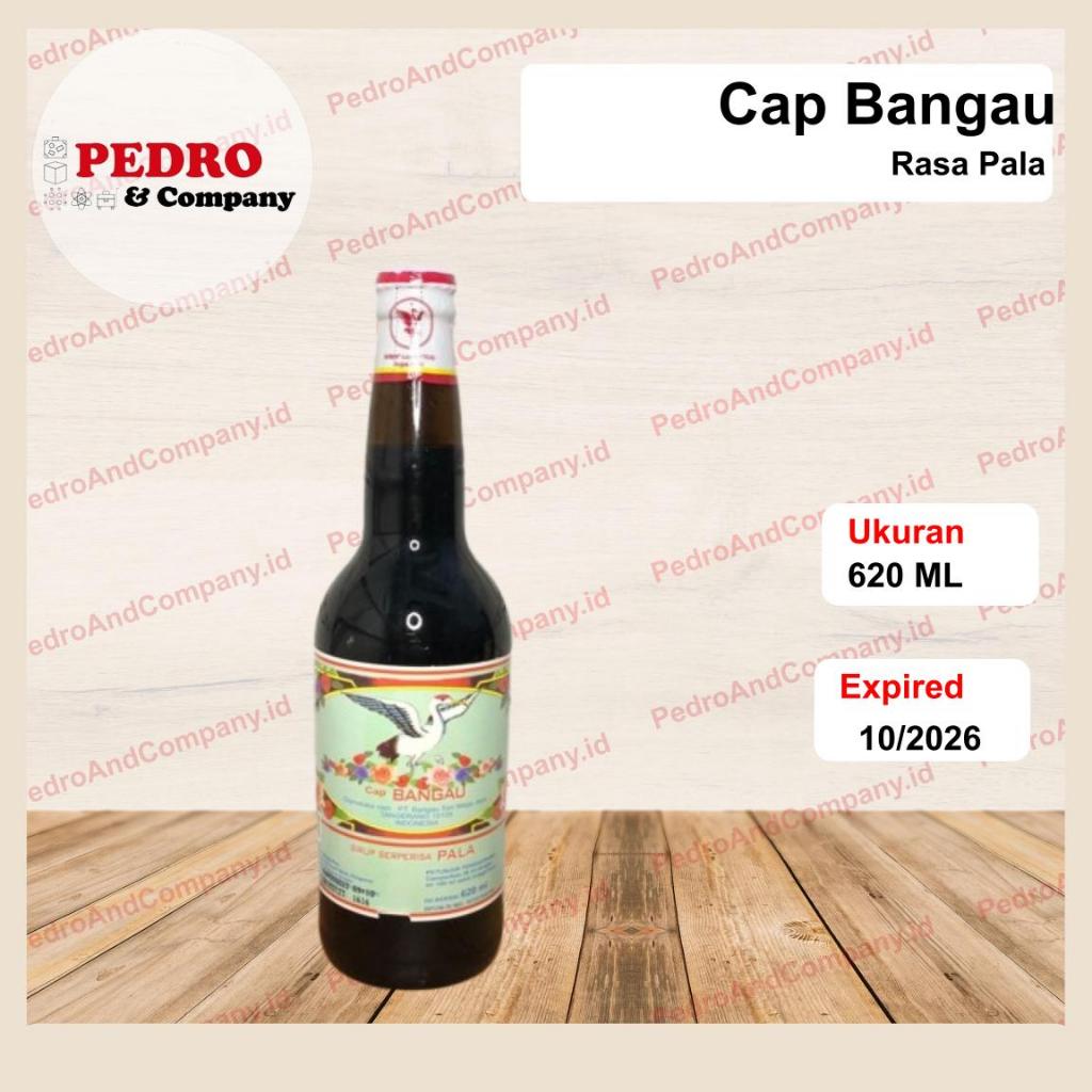 Jual Sirup cap bangau rasa PALA 620 ml - syrup berperisa manis wangi ...