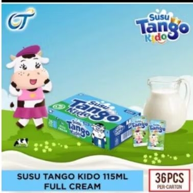 Jual Minuman Susu Tango Kido 115ml Full Cream Dus | Shopee Indonesia