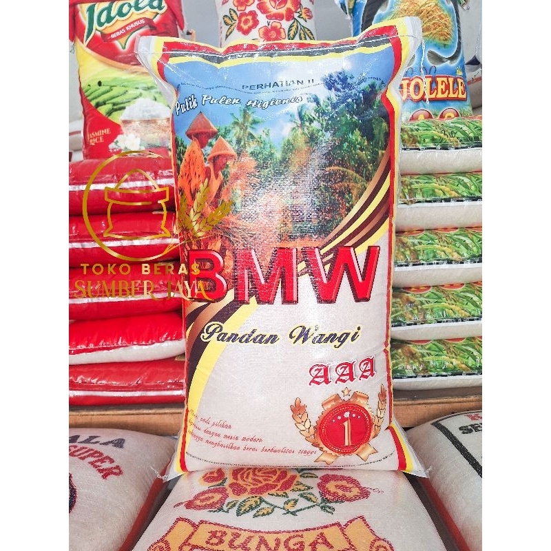 Jual BERAS CAP BMW AAA 100% PREMIUM 5KG / 10KG / 20KG / 25KG | Shopee ...