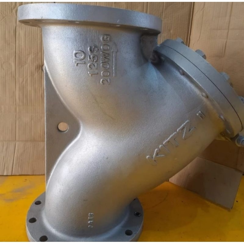 Jual Y STRAINER KITZ CAST IRON 125 S 200 WOG 4" | Shopee Indonesia