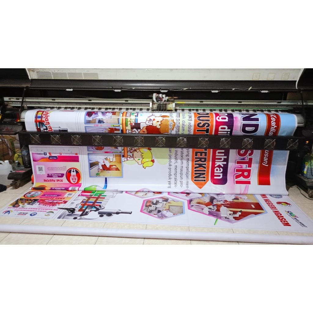 Jual Cetak Banner/Spanduk/Baliho flexy 280gsm glosy (UKURAN CUSTOM) | Shopee Indonesia