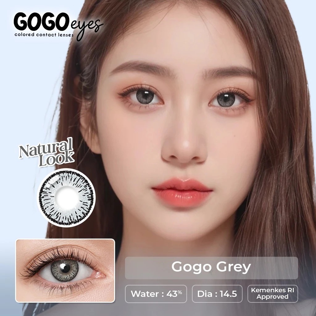 Jual SOFTLENS OMEGA GOGO EYES 14.5 MM NORMAL ONLY | Shopee Indonesia