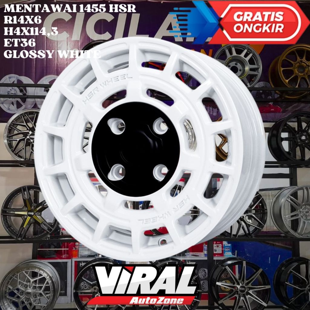 Jual Velg Mobil Ring 14 HSR MENTAWAI R14 COCOK UNTUK AVANZA , XENIA , EVALIA , KIJANG | Shopee ...