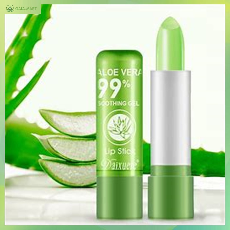 Jual Lip Balm Aloevera 99% Daixuere Pelembab Bibir Kering Alami ...