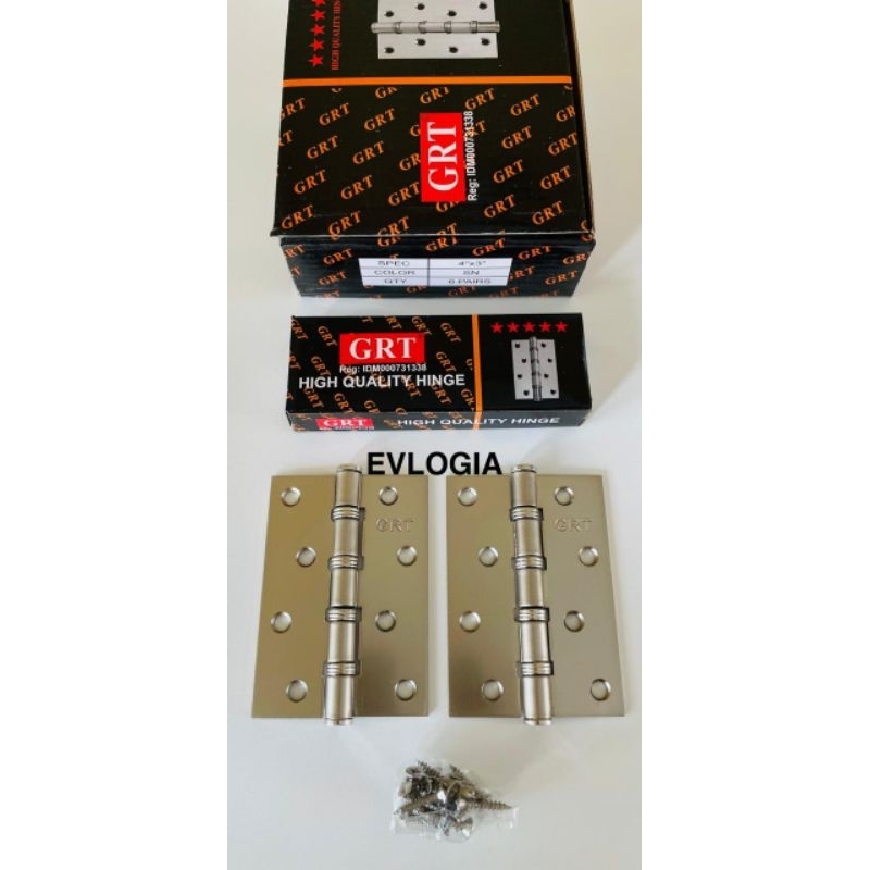 Jual Engsel pintu 3" inch - 4" inch - 5" inch/ Engsel jendela / Door ...