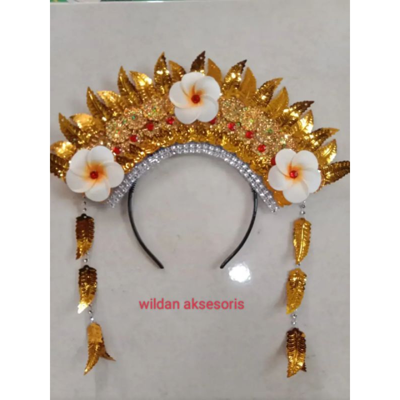 Jual mahkota bando sunting adat bali cocok buat karnavalan/Kartinian ...