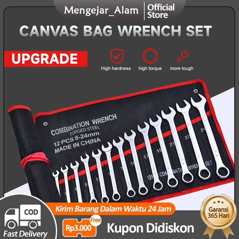 Jual Tool Superman Kunci Ring Pas Set 14 Pcs 8-24mm Kunci Pas Harga ...