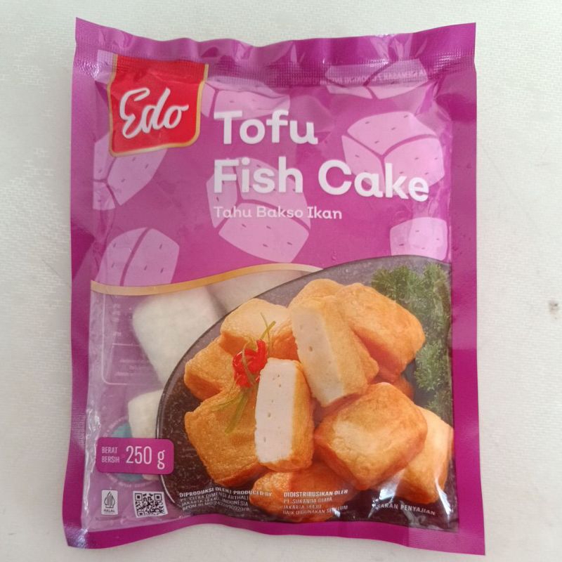 Jual EDO TOFU FISH CAKE TAHU BAKSO IKAN 250gr | Shopee Indonesia