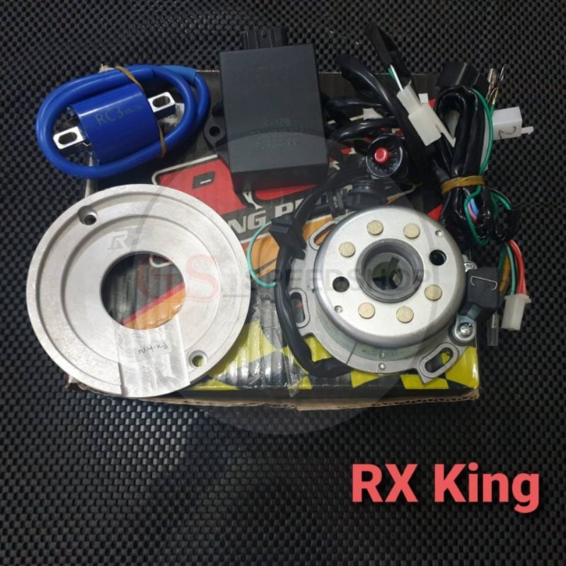 Jual Magnet Pengapian Racing YZ RC3 Yamaha RX KING RXKING RXK 1 Set berikut Koil Coil Kumparan ...