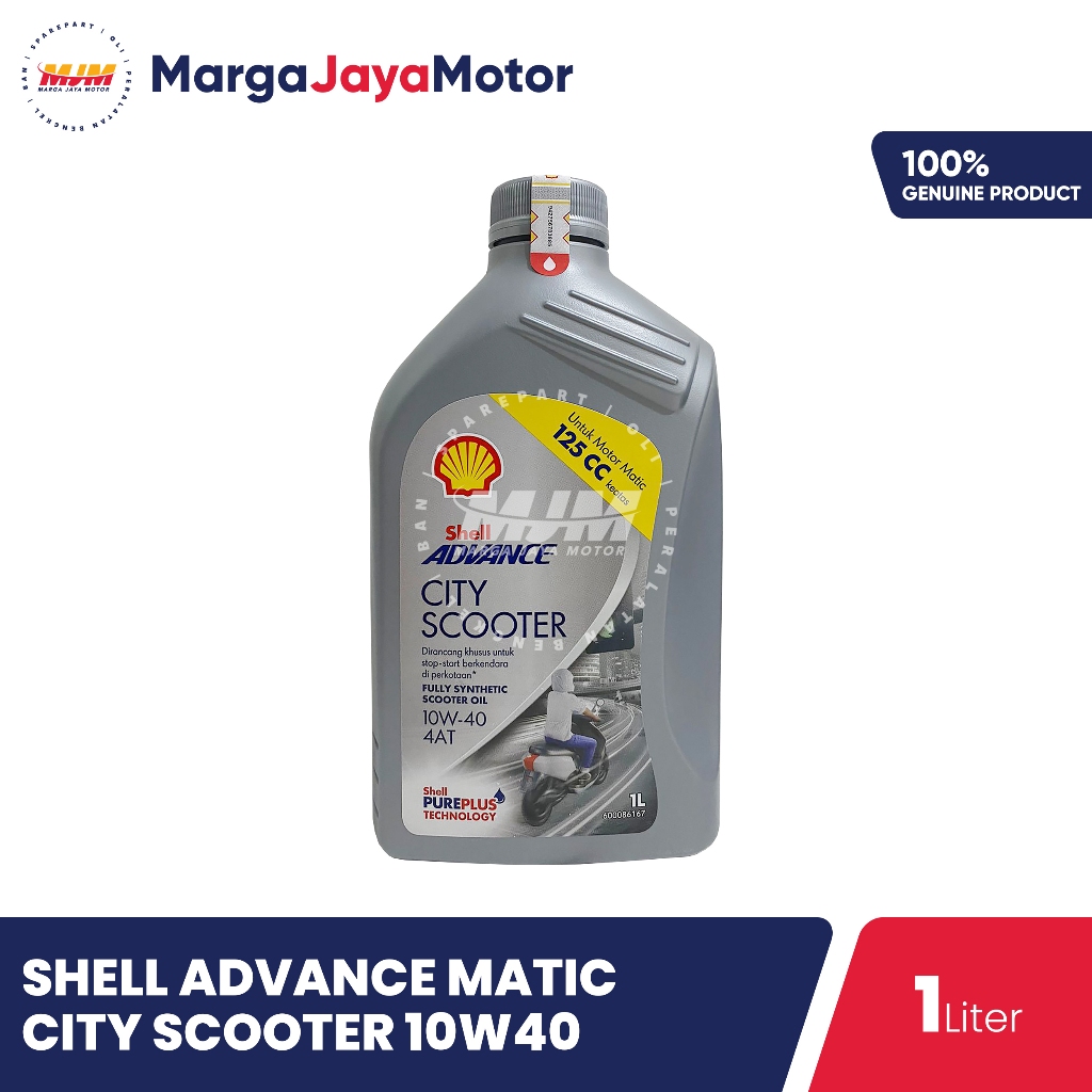 Jual Shell Advance City Scooter 10W-40 1L | Shopee Indonesia