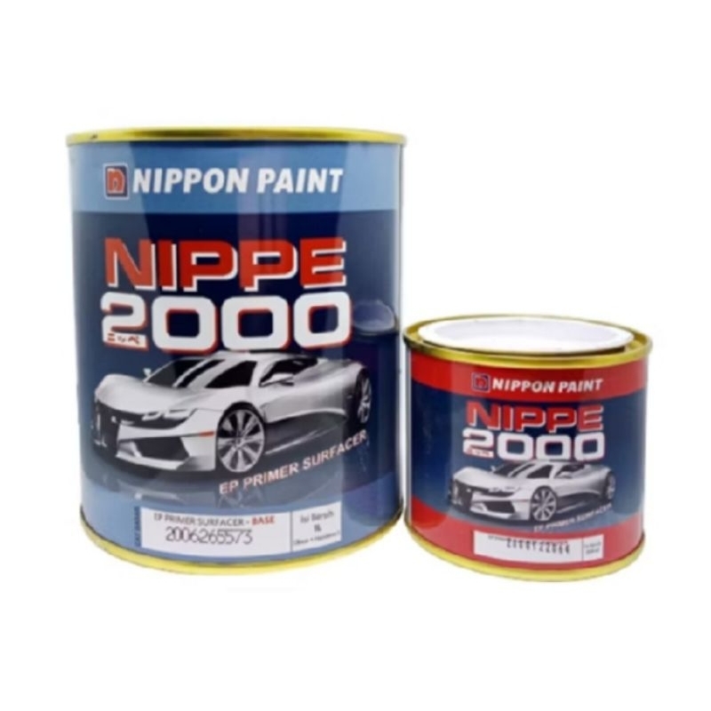 Jual Epoxy Nippe 2000 Primer Surfacer Nippon Paint 1kg Warna Abu-abu | Shopee Indonesia