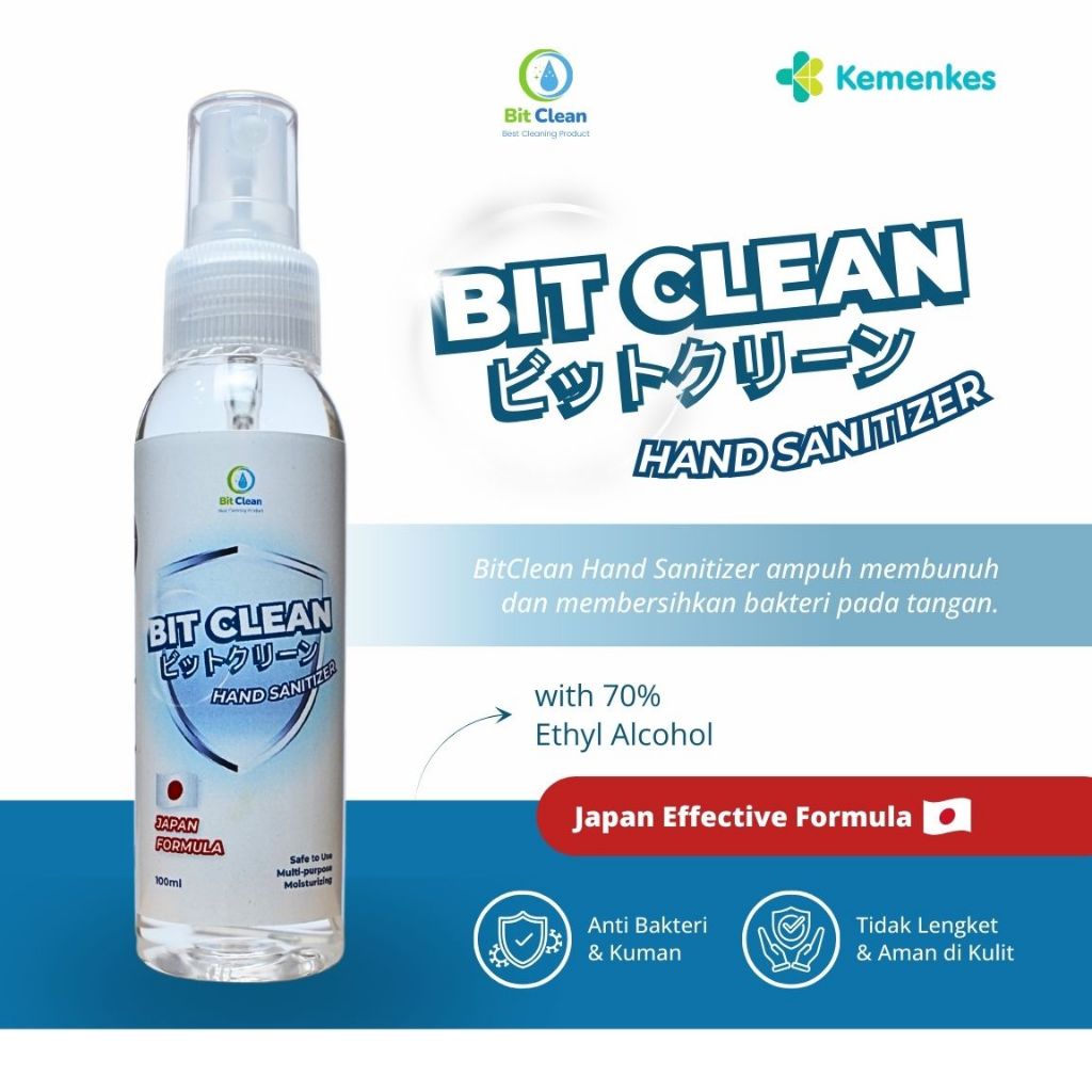 Jual Hand Sanitizer Spray Antiseptic Pembersih Tangan Anti Bakteri ...