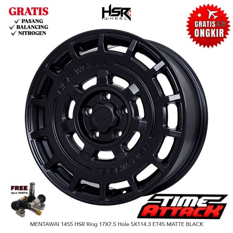 Jual Velg HSR Model Terbaru Tipe Mentawai R17 Cocok Untuk Mobil Hyundai ...
