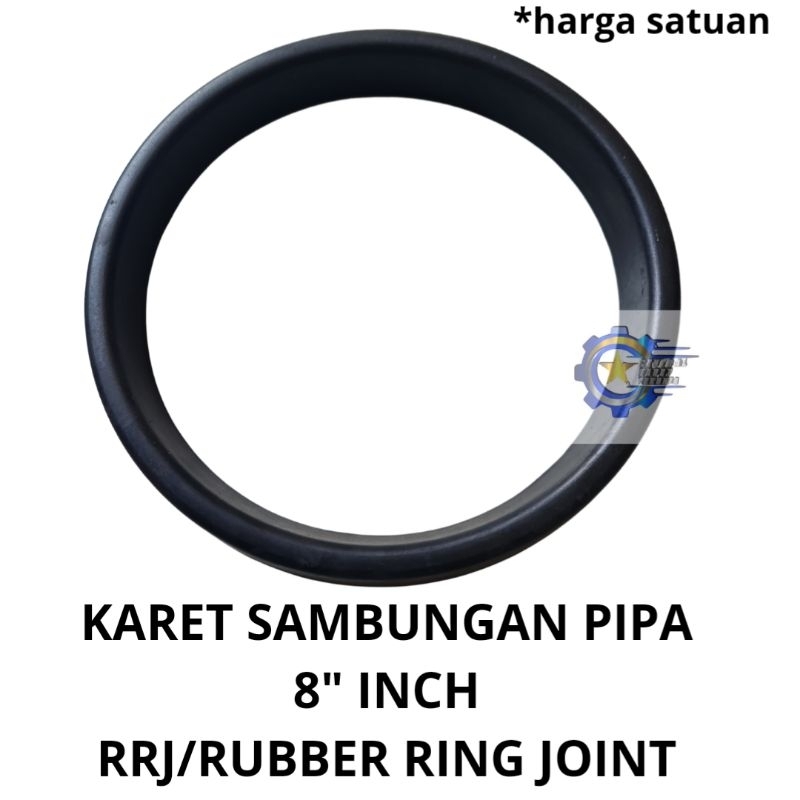 Jual Karet sambungan pipa PVC 8"inch/rubber ring joint | Shopee Indonesia