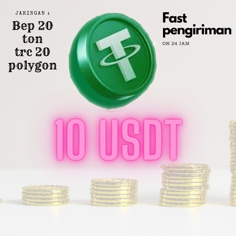 Jual JUAL KOIN 10 USDT MURAH | Shopee Indonesia