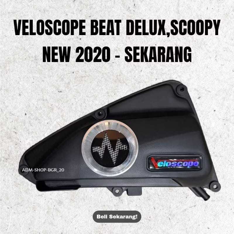 Jual Tutup Filter Beat New/Delux, Genio, Scoopy 2020-2024 Velocity ...
