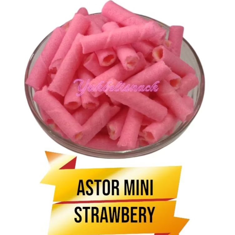 Jual astor mini strawberry 250gram | Shopee Indonesia