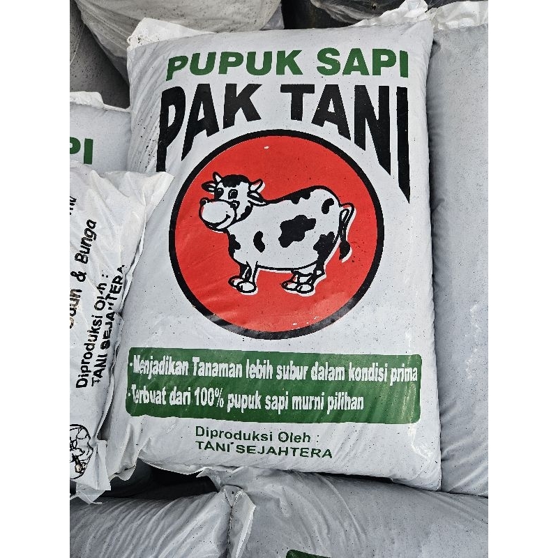 Jual Pupuk Kandang Siap Pakai Karungan / Pupuk Tanaman / Pupuk Sapi Pak ...