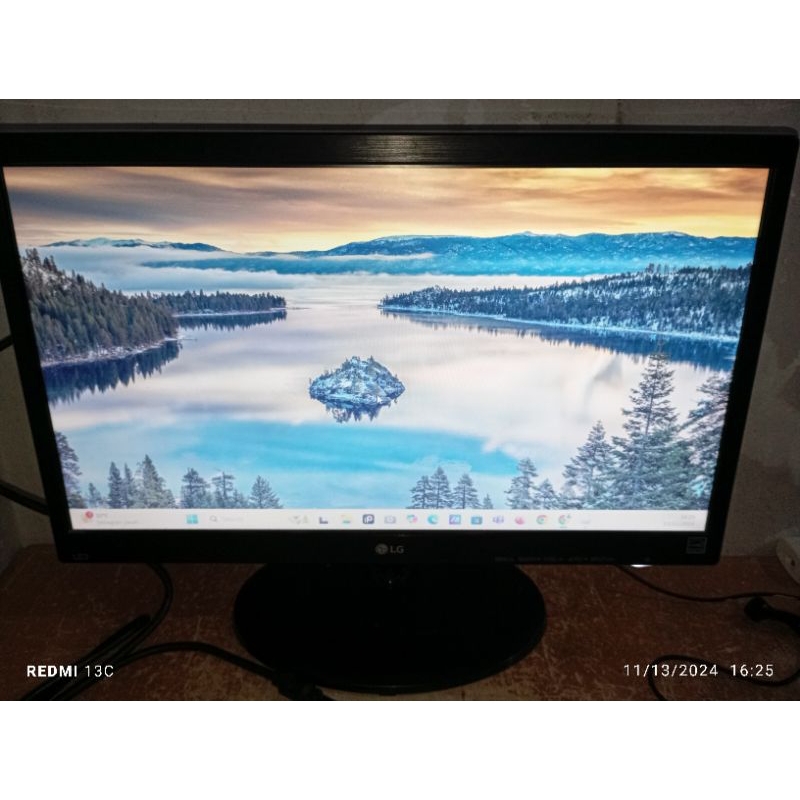 Jual Monitor LED LG 20 inch wide screen normal | Shopee Indonesia
