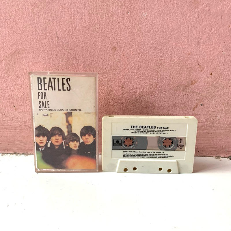 Jual Kaset Pita Rock The Beatles - For Sale (1st Press) | Shopee Indonesia