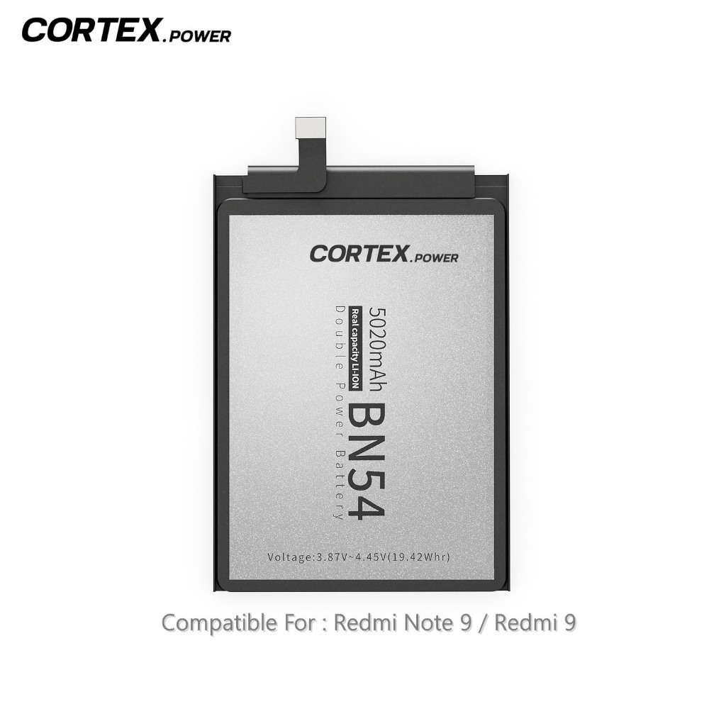 Jual Cortex Power - Baterai BN54 Compatible for Redmi Note 9 / Redmi 9 ...
