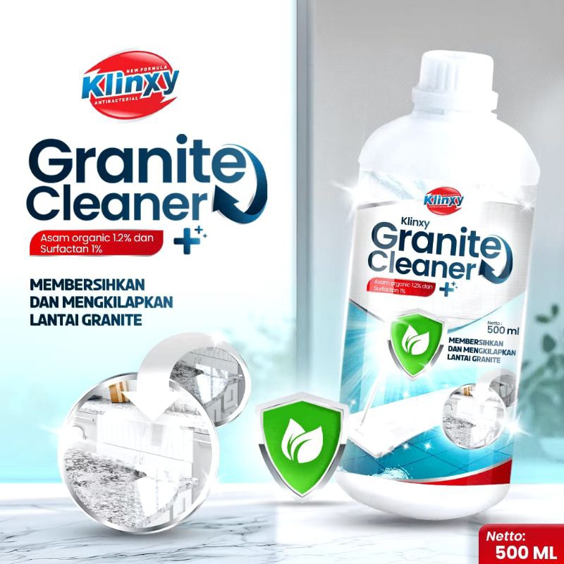 Jual KLINKY non HCL cairan pembersih noda semen granit marmer keramik 500ml | Shopee Indonesia