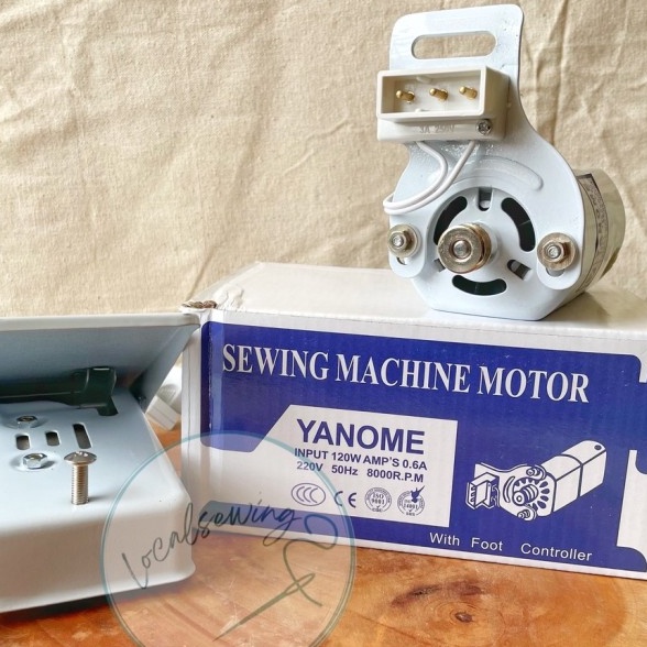 Jual Wah Dinamo Dynamo Motor Mesin Jahit JANOME YANOME 12 Watt Tradisional Hitam Klasik Rumah ...