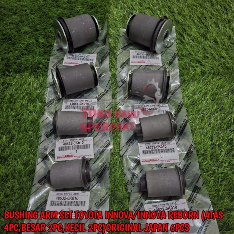 Jual BUSHING LOW LOWER ARM FULL SET ATAS DAN BAWAH BESAR KECIL TOYOTA ...