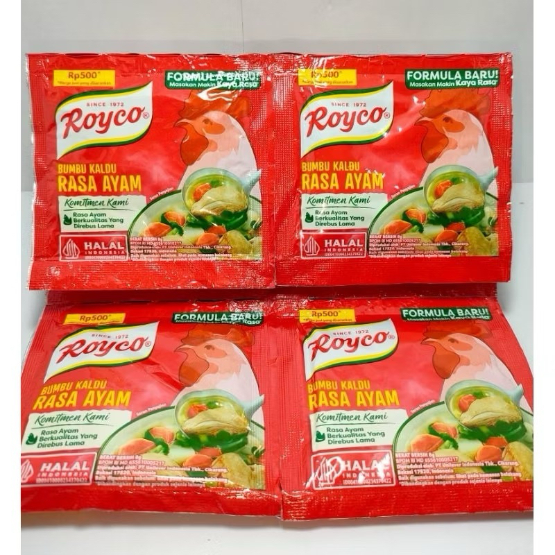 Jual 72 Sachet ROYCO RASA SAPI RENCENG Kaldu Bubuk Penyedap Rasa ...