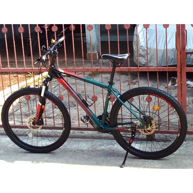 Jual SEPEDA POLYGON CASCADE 4 HIJAU AROMA MERAH | Shopee Indonesia