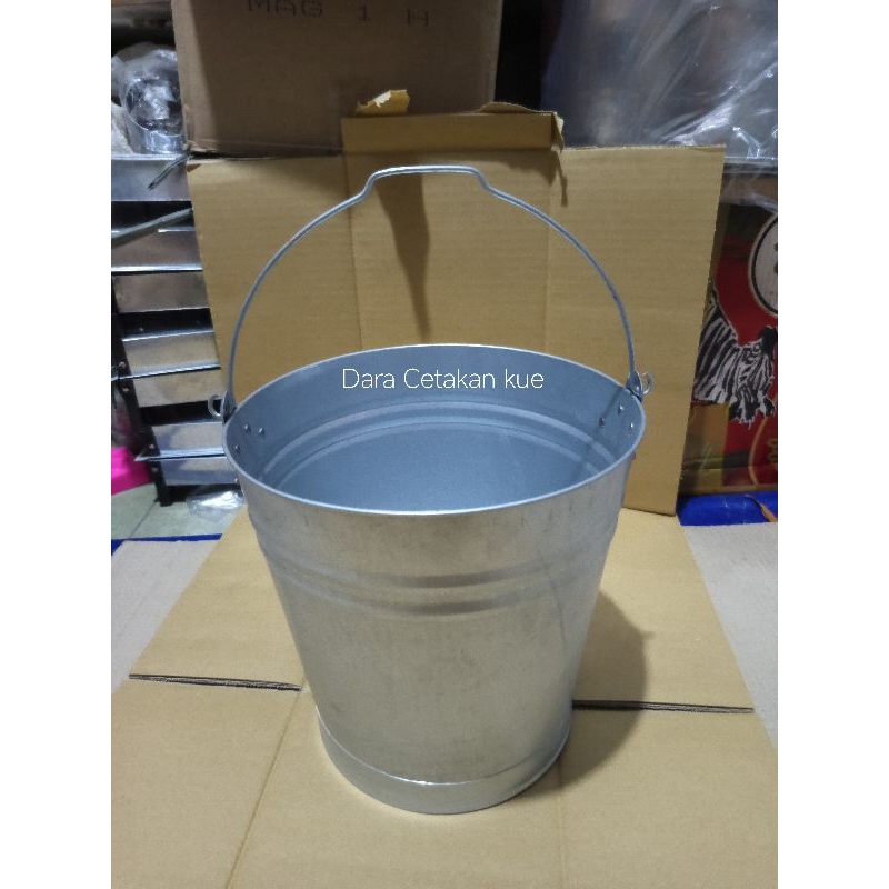 Jual Ember kaleng super tebal Anti karat Serbaguna kapasitas 15 liter ...