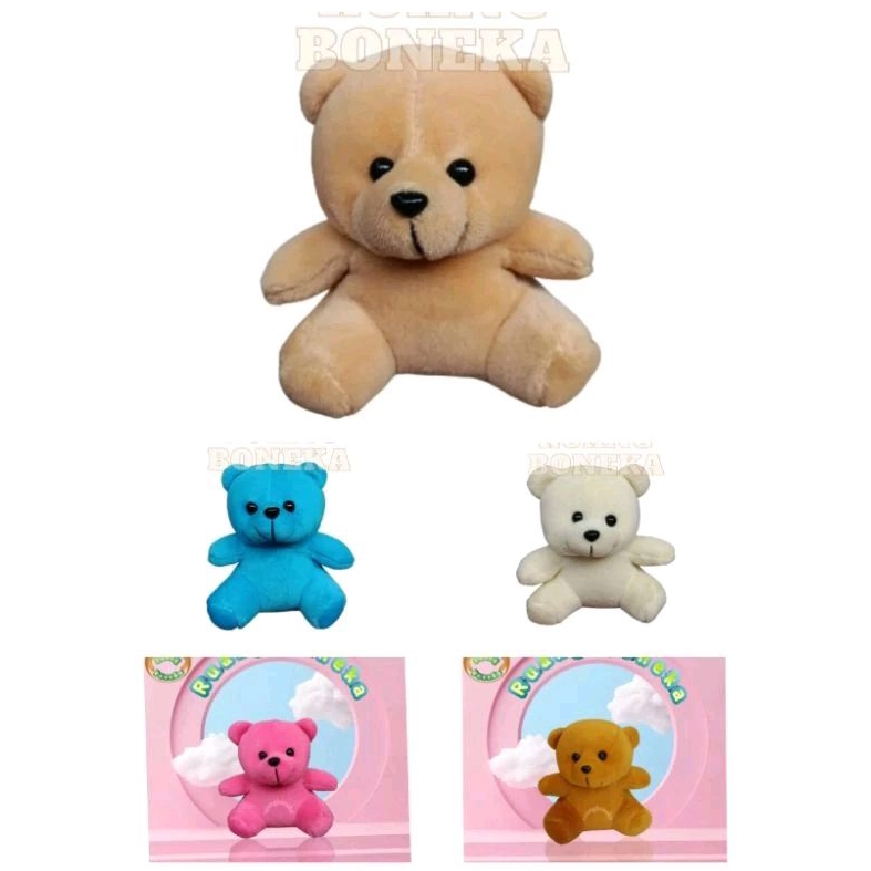 Jual spesial promo boneka bear polos,kombinasi ukuran 12 cm | Shopee ...