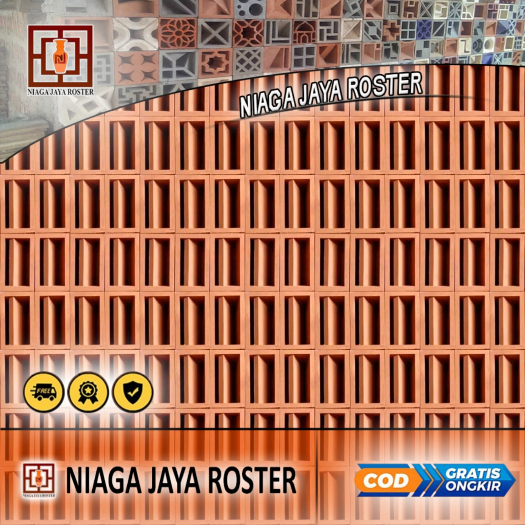 Jual NIAGA JAYA ROSTER- ROSTER NAKO PANJANG UKURAN 30x15cm, roster ...