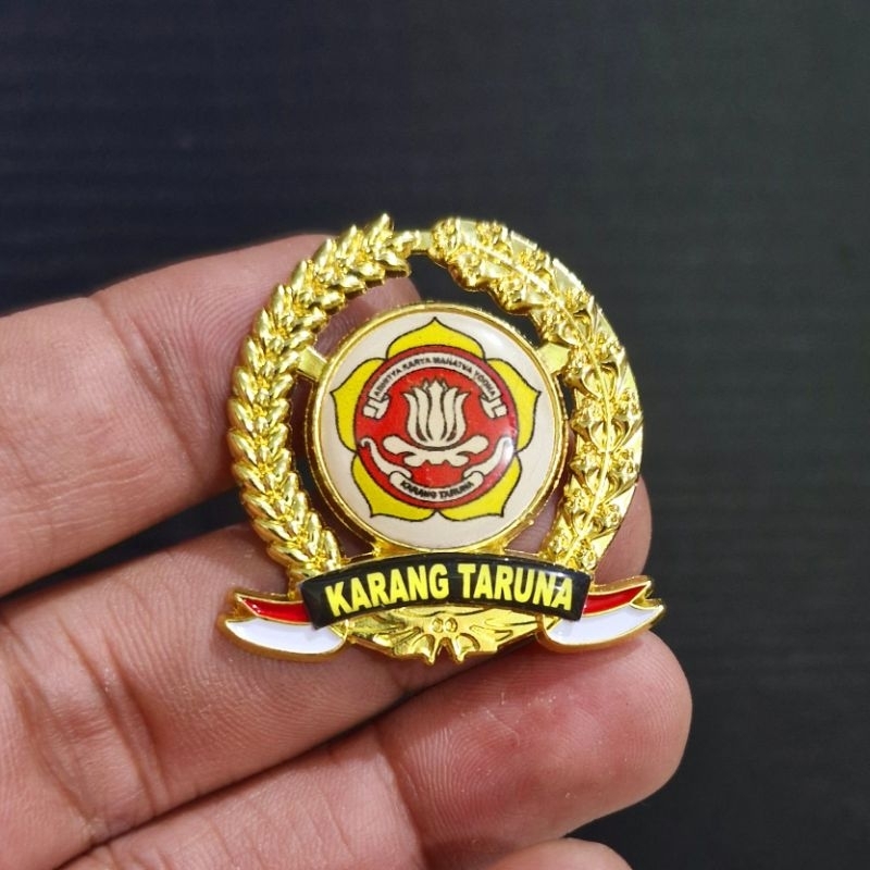 Jual PIN KARANG TARUNA - LENCANA KARANG TARUNA | Shopee Indonesia
