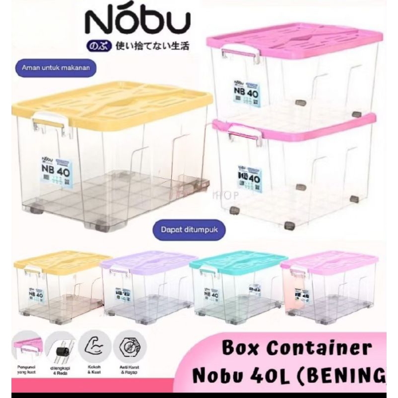 Jual Box container nobu 40liter | Shopee Indonesia