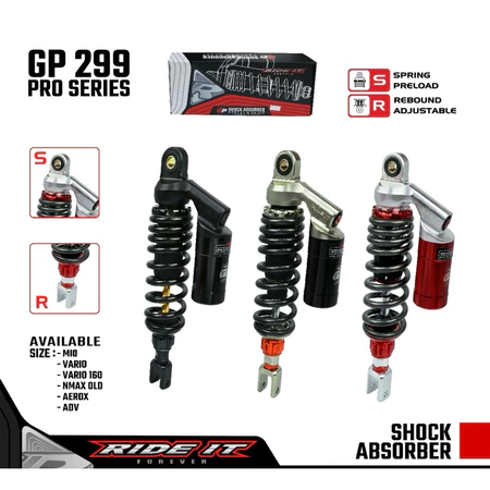 Jual Shockbreaker Shock Sok Ride it GP Premium Pro Series 299 Click 280 ...
