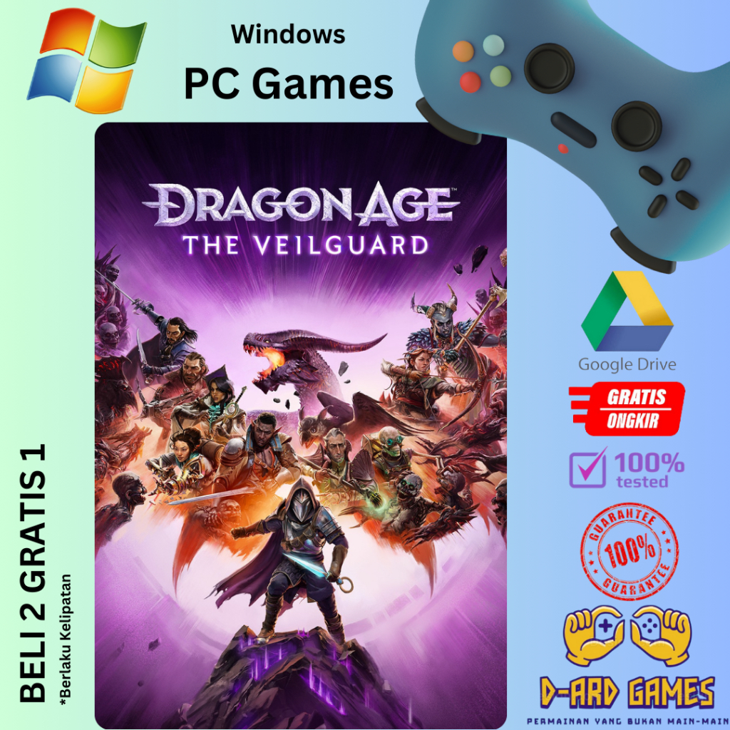 Jual Windows PC Games - Dragon Age The Veilguard Deluxe Edition ...