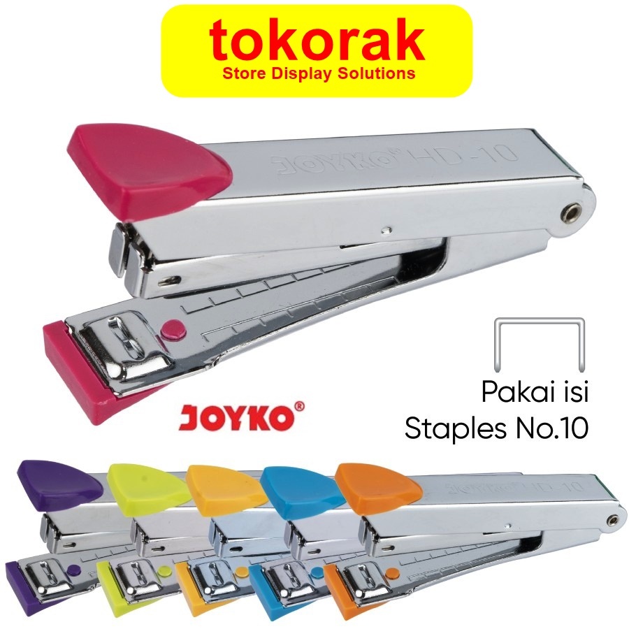 Jual STAPLER JOYKO HD-10 MESIN STAPLES TANGAN HD10 STRAPLER HECTER STEPLER HD 10 | Shopee Indonesia