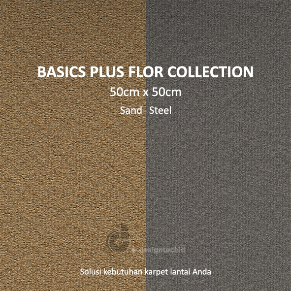 Jual DesignTechID - BASICS PLUS FLOR - Karpet lantai kotak | Shopee ...