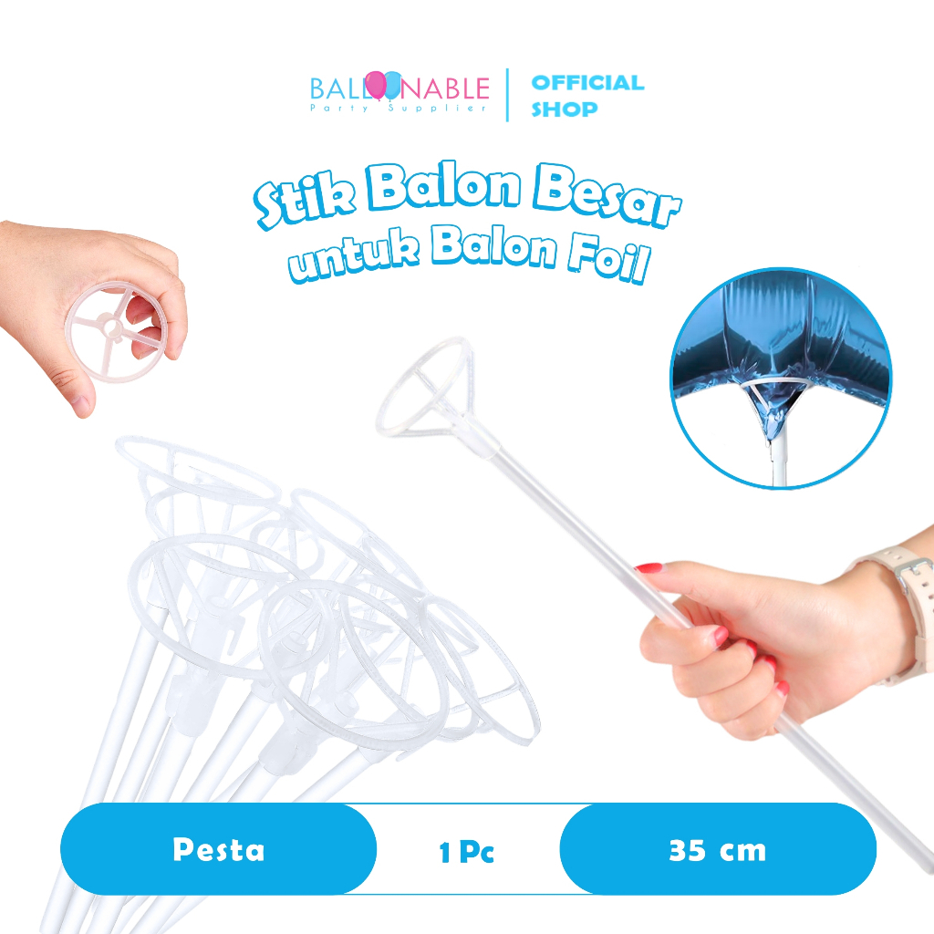 Jual Stik Balon Besar | Panjang 35 cm | Shopee Indonesia