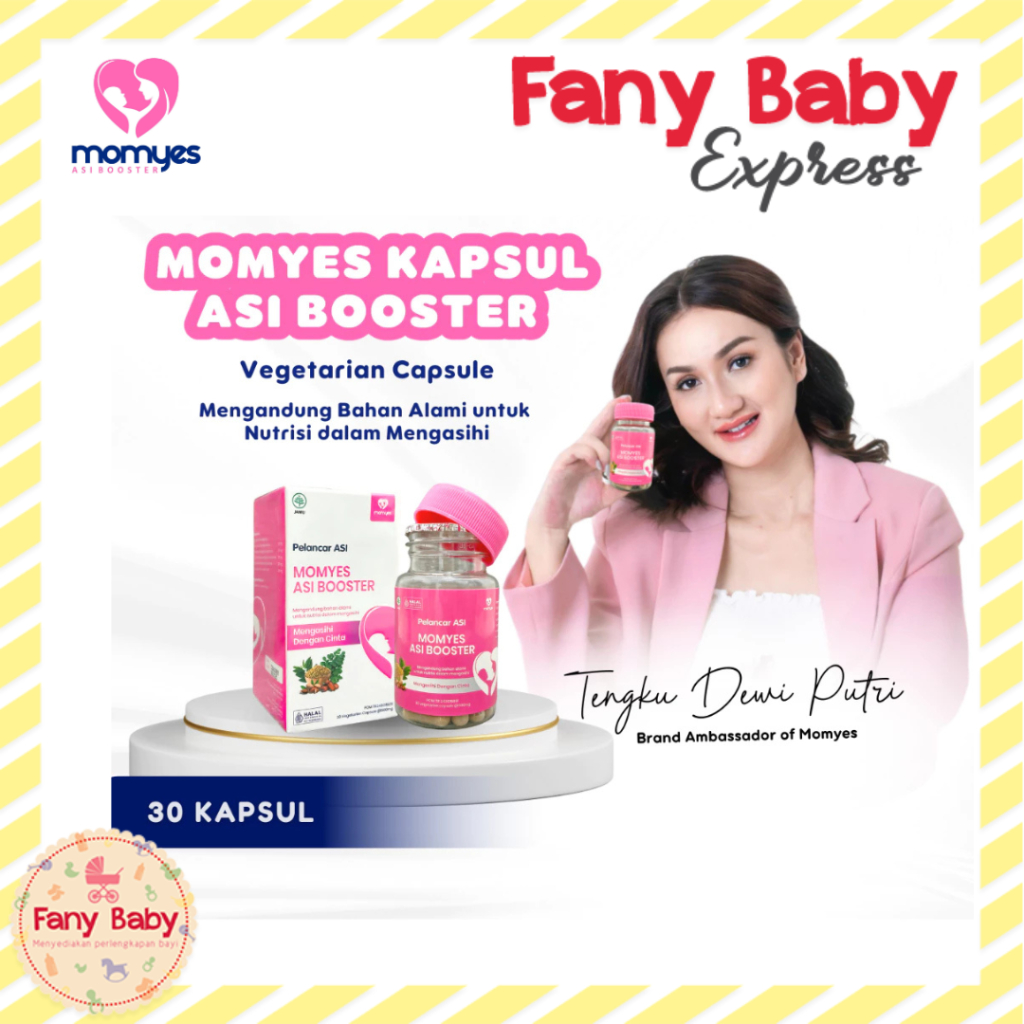 Jual MOMYES ASI BOOSTER - 30 CAPSULE | PELANCAR ASI | Shopee Indonesia