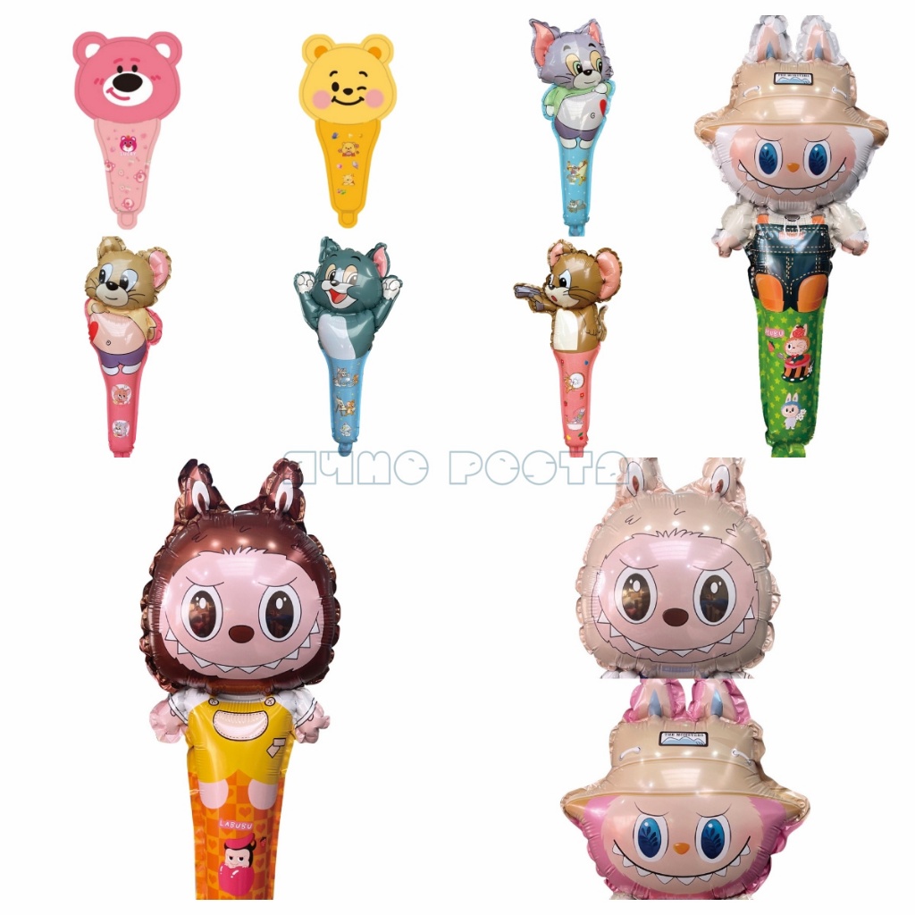 Jual Balon pentungan/balon labubu/pentungan tom&jerry/pentungan panjang ...