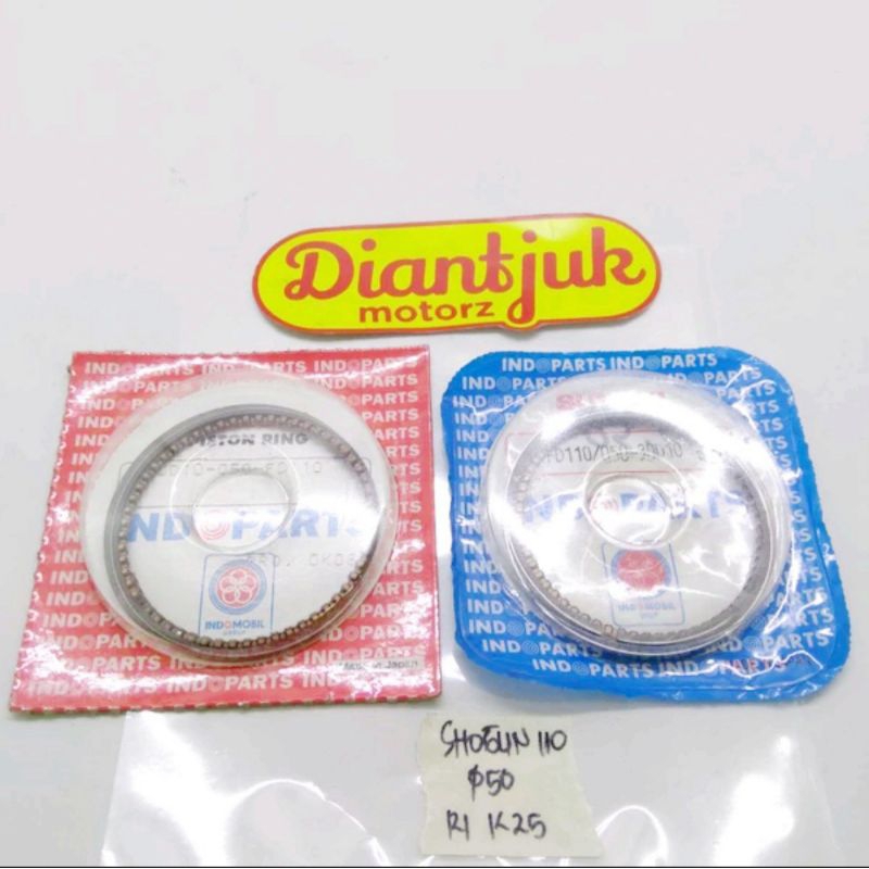 Jual Cincin Ring Per Pir Piston Seher Oversize Os 50 Suzuki Shogun 110 ...