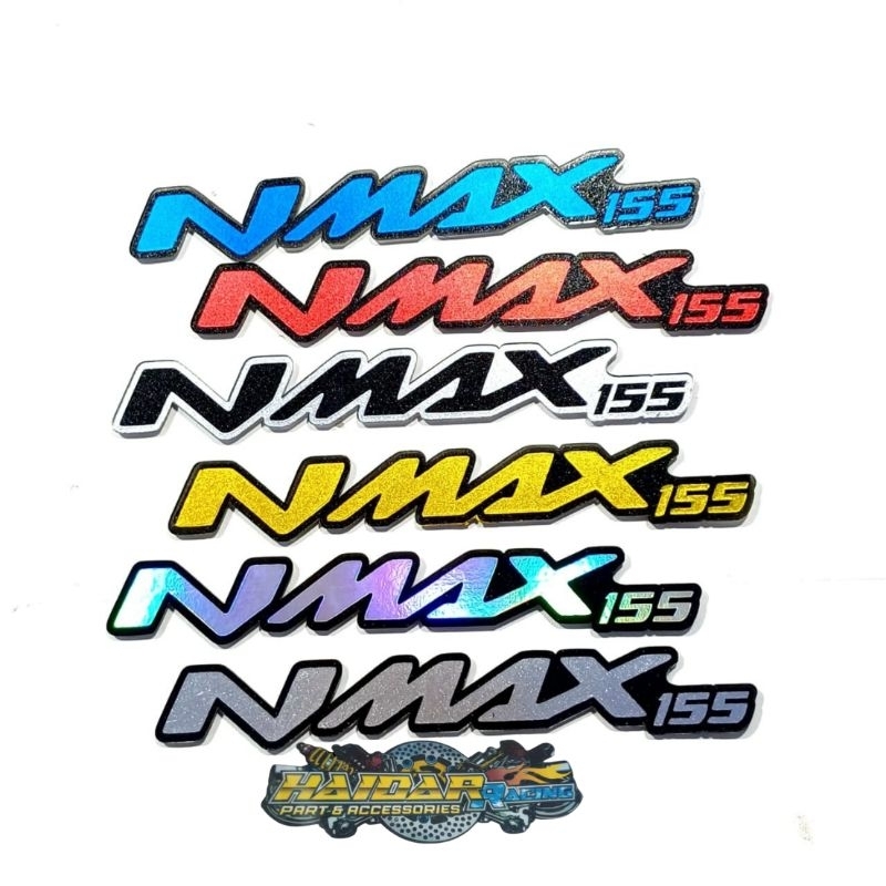 Jual Emblem honda nmax 155 logo 3D emblem timbul nmax 155 akrilik ...